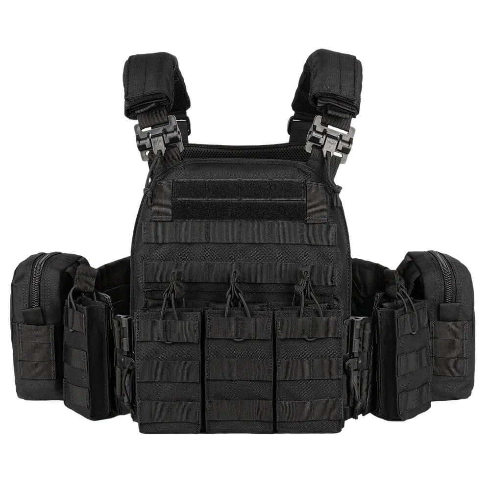 Yakeda MC Tactical Gear Chaleco Tactico Weighted Plate Carrier Black ...